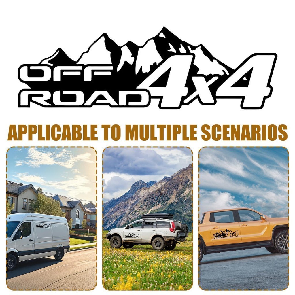 4x4 Off Road Car Sticker Automotive Body Stickers Decorative Car ...