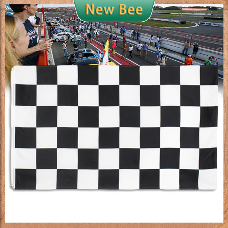 3x5 Feet F1 Racing Flag Black White Checkered Racing Flag Motorsport ...