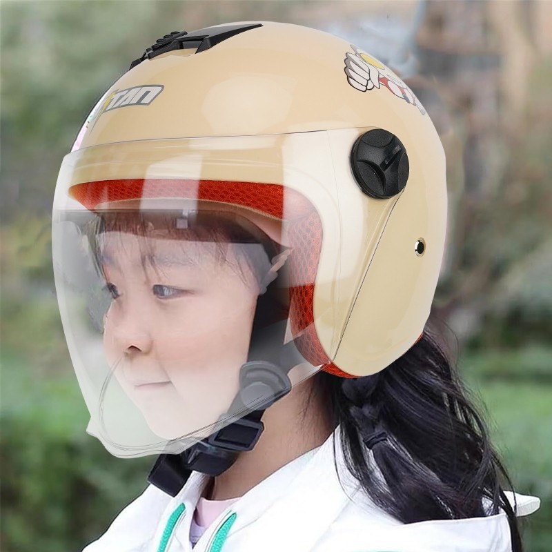 HNJ half face helmet for kids boys/girl 2 10 years old motorcycle ...