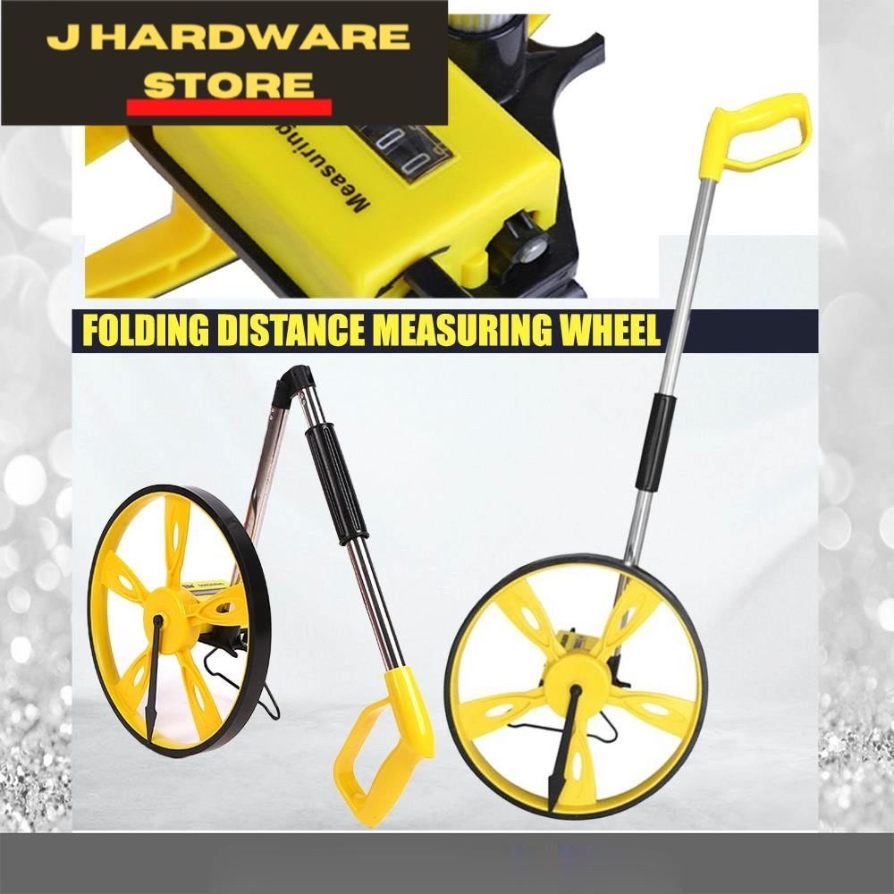 12.5" FOLDING DISTANCE MEASURING WHEEL EPICA STAR FOLDABLE BIG WHEEL ...