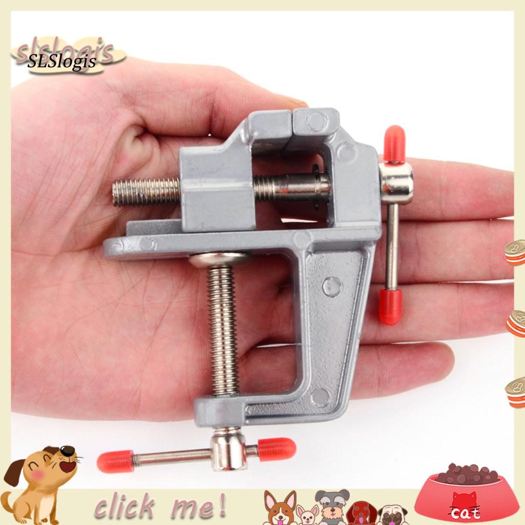 SGW_ Bench Clamp Adjustable High Hardness Stable Clamp-on Mini Jaw ...