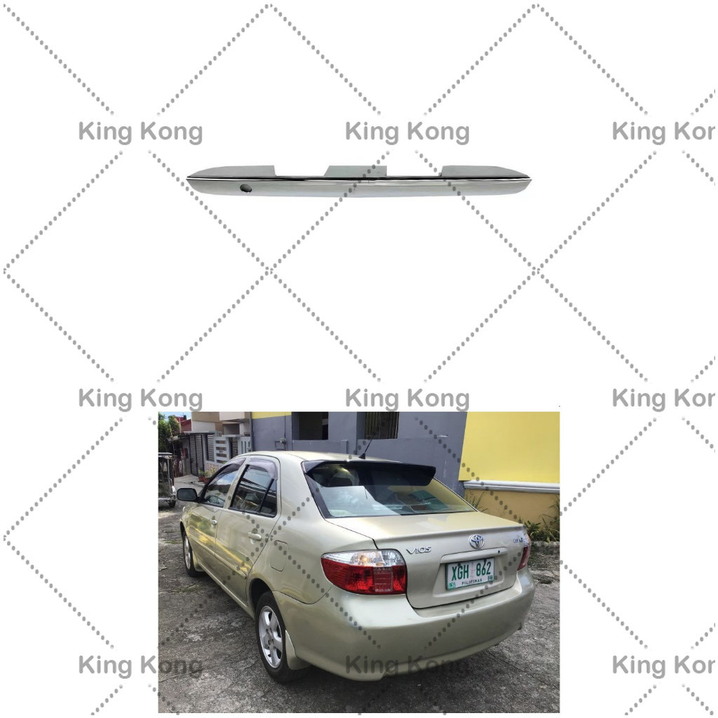 REAR BONNET BOOT BONET GARNISH CHROME Rear Chrome Bar Moulding for ...