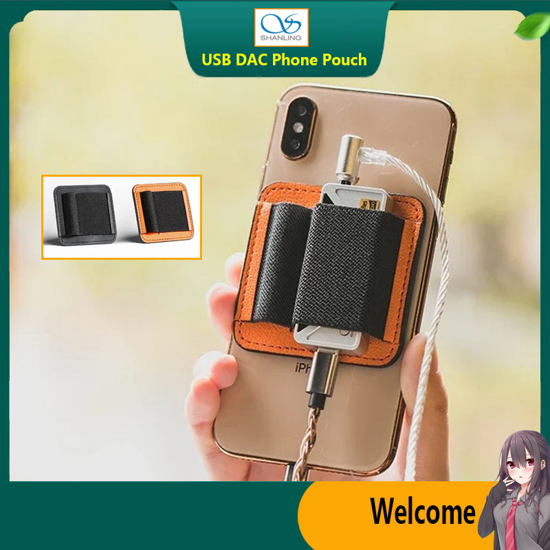 SHANLING USB DAC AMP Phone Pouch Magnetic Elastic Bands for UA4 UA3 UA2 ...
