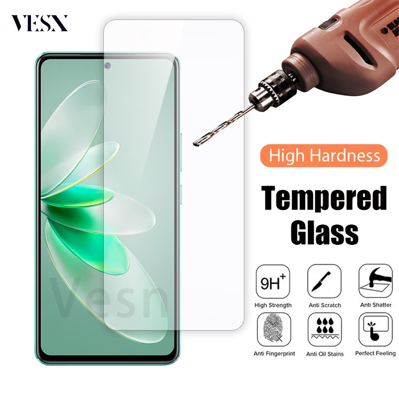 Tempered Glass Screen Protector For VIVO V40 V30 Lite V29E V27E V25 ...