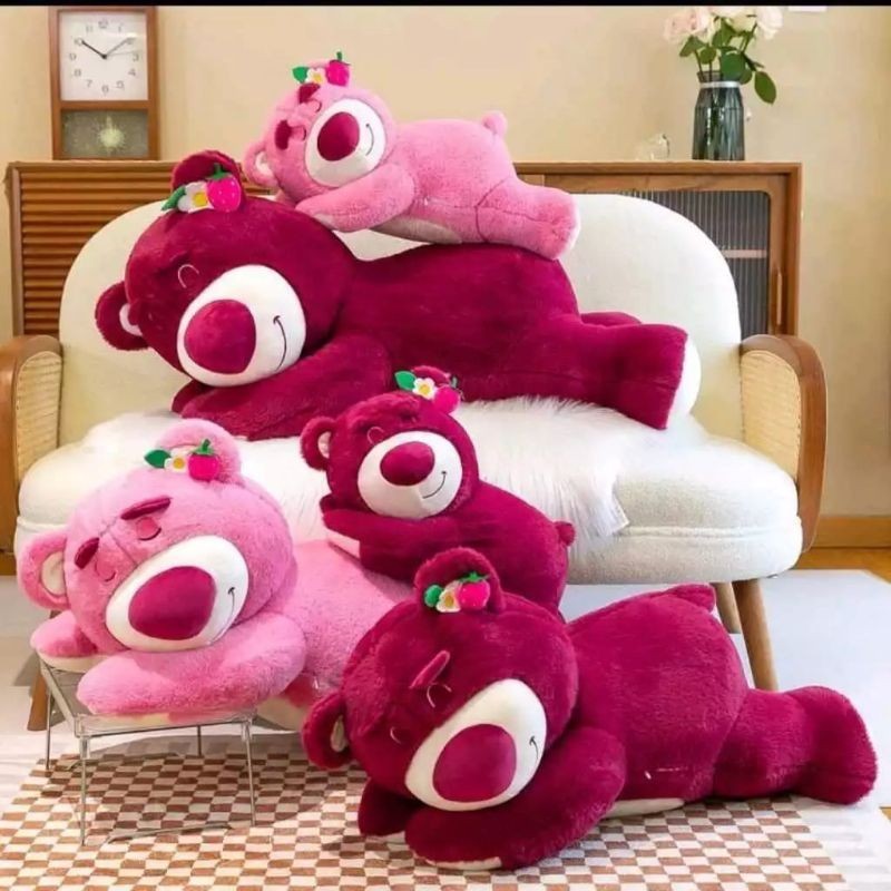 Doll Lotso Lying Slanted Head Size -+40cm SoftO Material SNI Standard ...