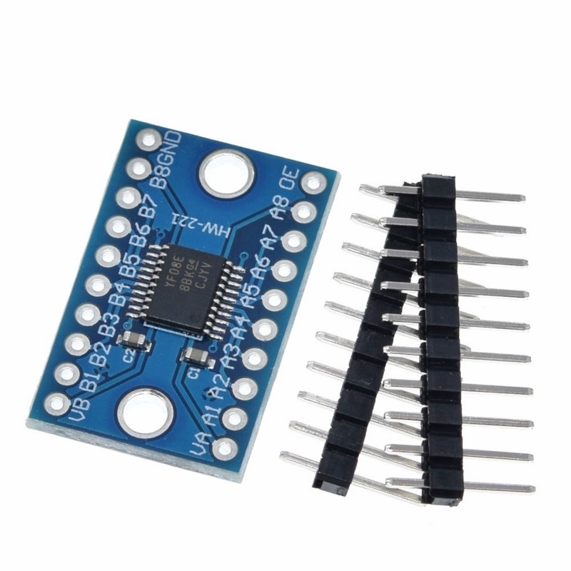 3.3V 5V TXS0108E module 8 Channel Logic Level Converter Convert TTL Bi ...