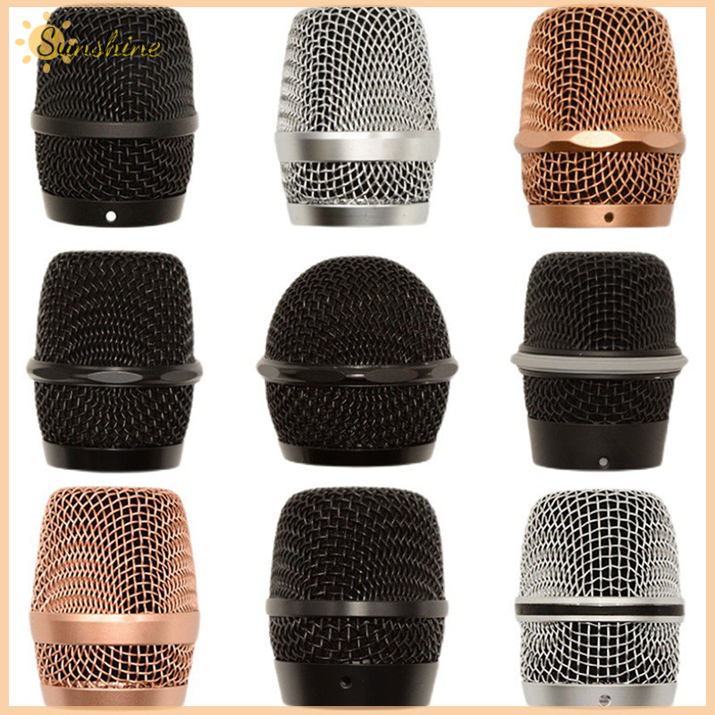 Sunshine> Replacement Steel Mesh Microphone Grill Head Microphone ...