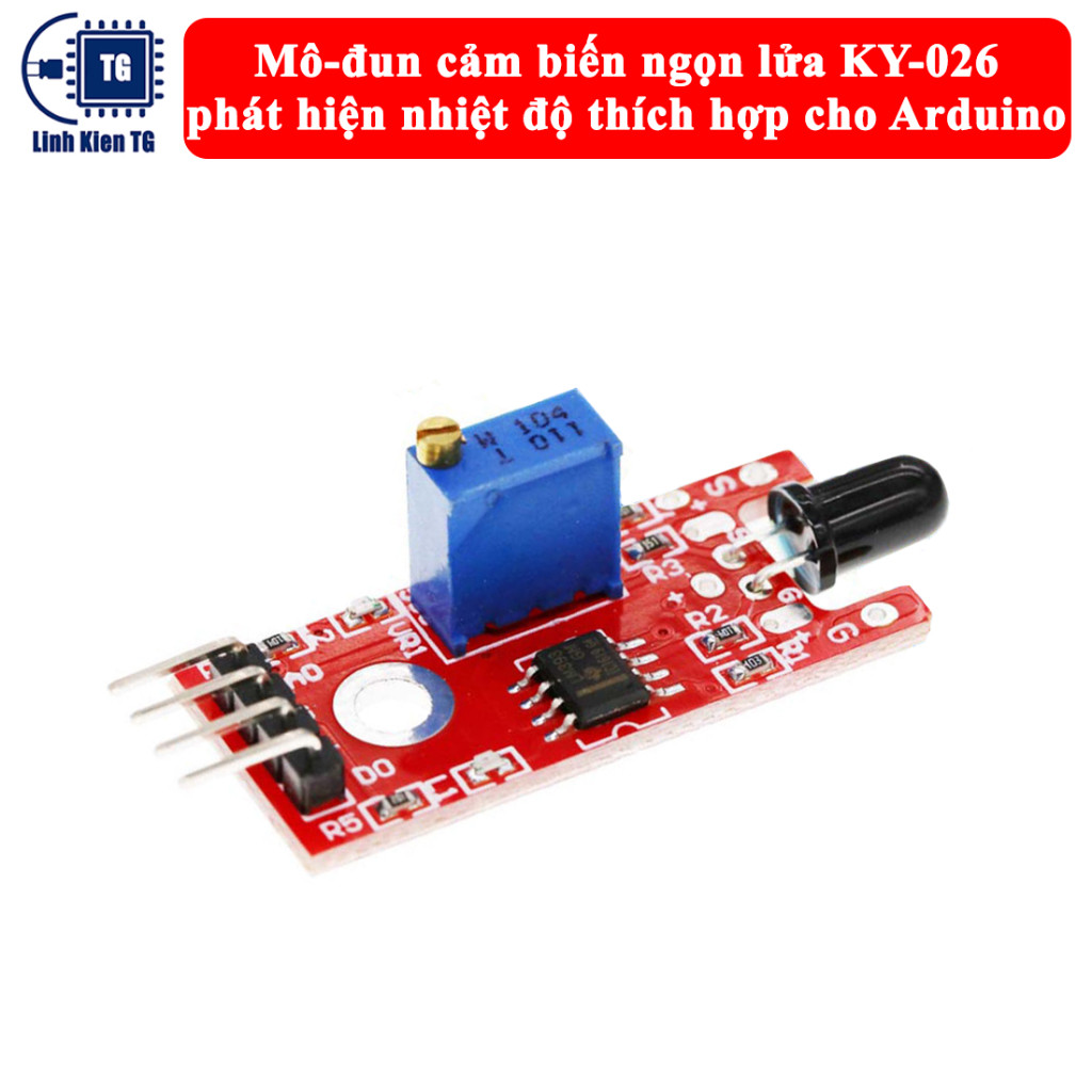 Ky-026 Flame Sensor Module For Appropriate Temperature Detection For Arduino | Shopee Philippines