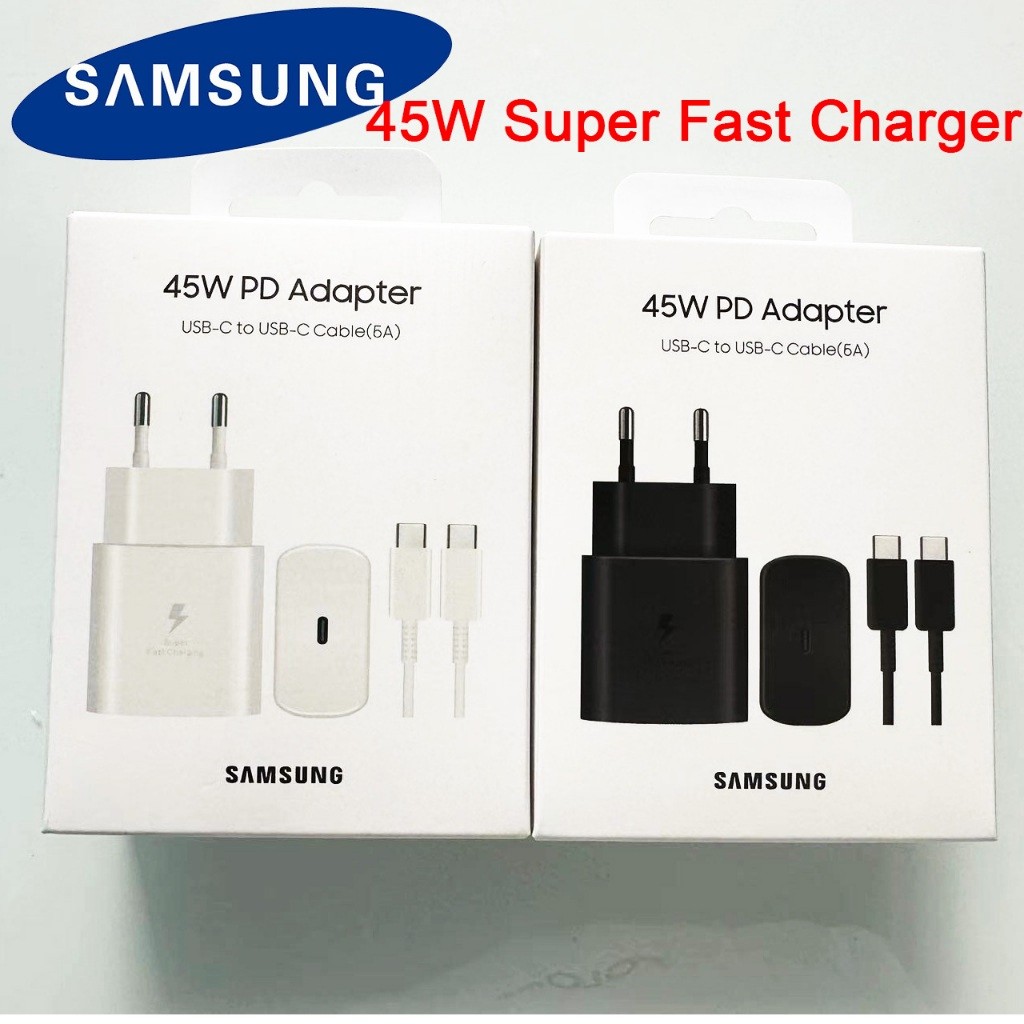 Original Samsung Adaptive Super Fast Charger USB TYPE-C PD Quick ...