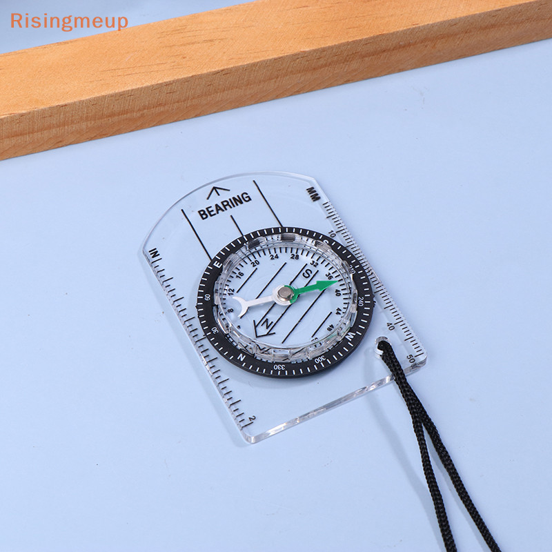 [Risingmeup] Transparent Ruler Compass New Portable Acrylic ...