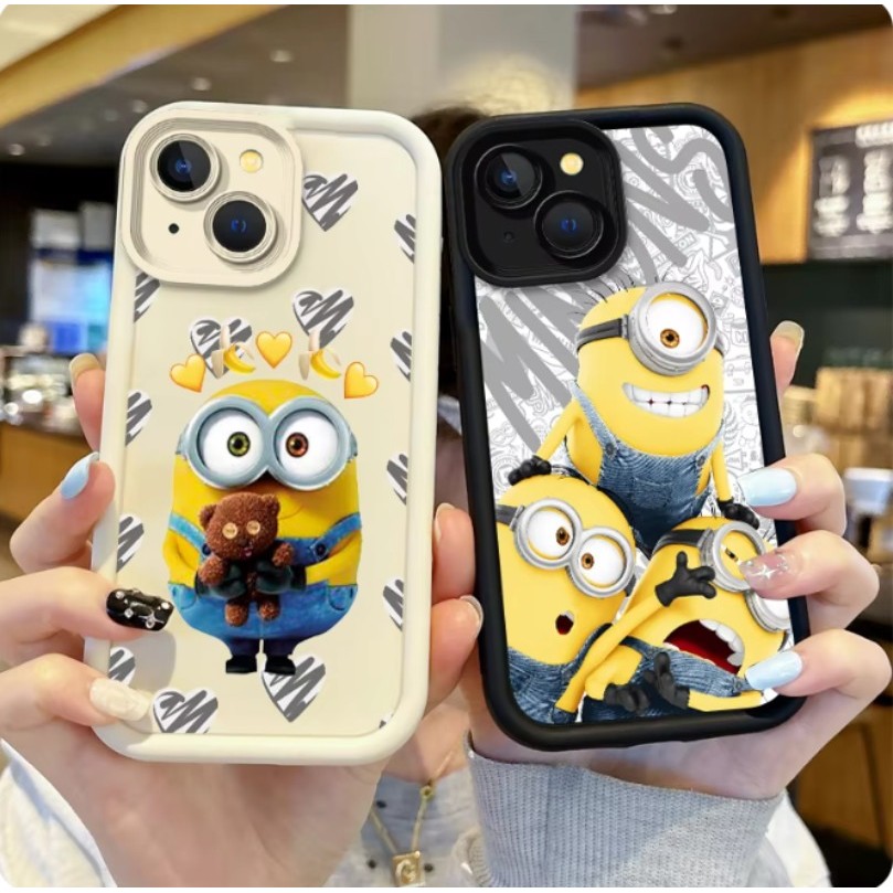 Cartoon Minions Phone Case for Realme C67 C65 C63 C61 C55 C53 C35 Note ...