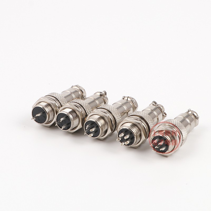 Aviation plug socket GX12-2 core 3 core 4 core 5 core 6 core connector ...