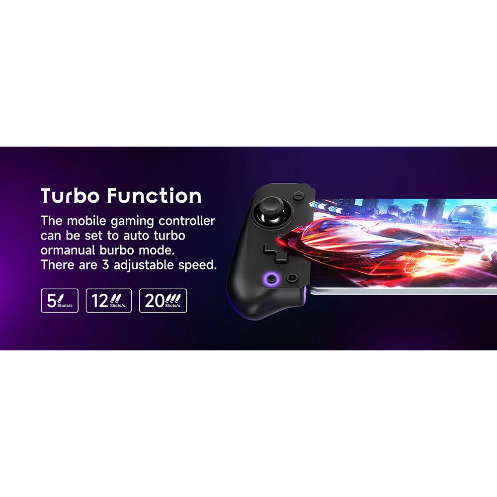 EasySMX M10 Mobile Phone Controller Type C Cloud Gaming Controller for ...