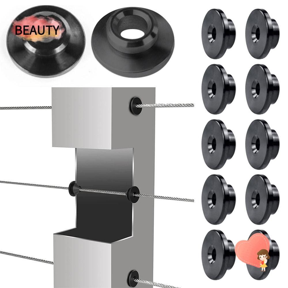 BEAUTY Cable Railing Grommets Protective Cable Railing Kit Level Metal ...