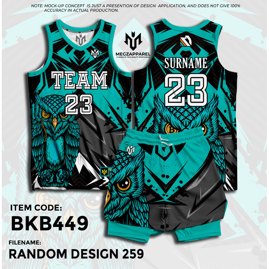 MEGZ Free Customized Team Name Surname and Number Basketball Jersey ...