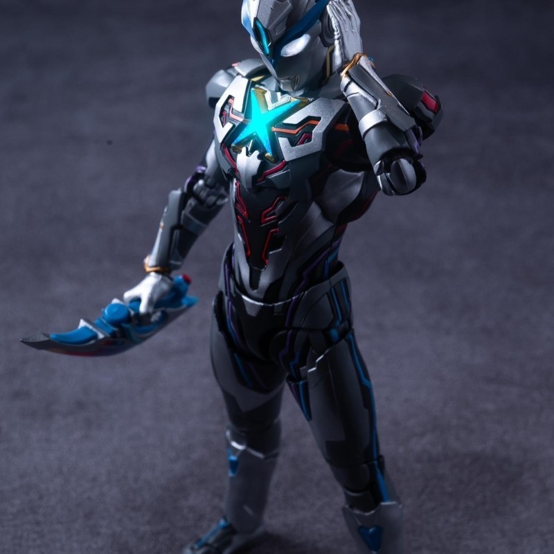 Spot goods ultraman action figure SHFAxe Hand-Made Full Set of Ultraman ...