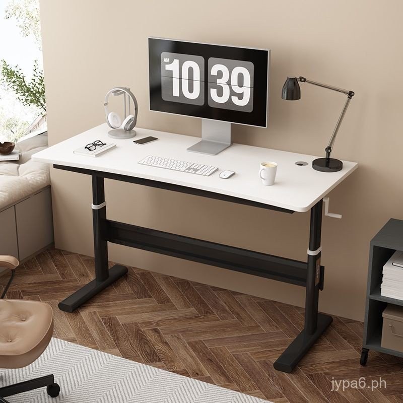 Height Adjustable Table Manual Lifting Table Leg Home Bedroom Student ...