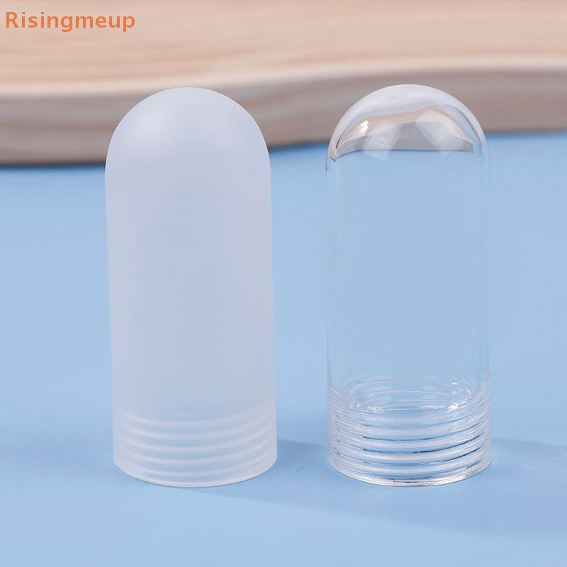 [Risingmeup] Tubular G9 Clear Glass Cover Threaded Neck Lamp Shade ...