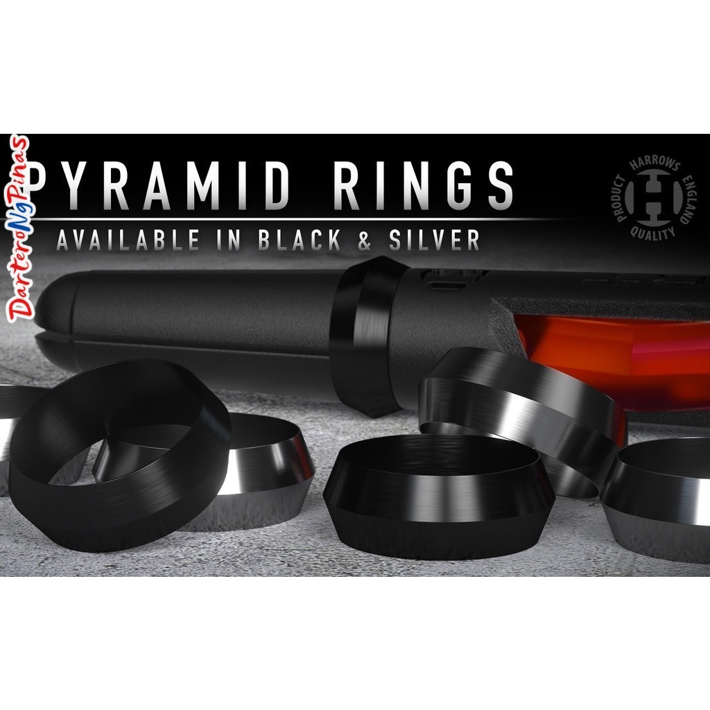 Harrows Accessories - Harrows Pyramid Shaft Rings 6pcs Darts | Shopee ...
