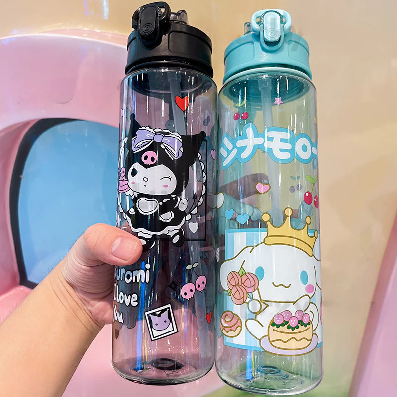 NEW 800ml Botol Air Sanrio Budak Sekolah Comel Kuromi Cinnamoroll ...