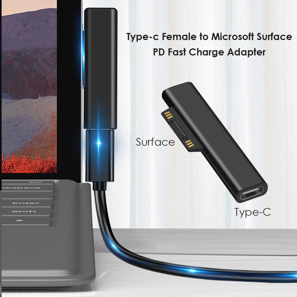 Plug Converter Female PD Fast Charging Type C Power Adapter USB C ...