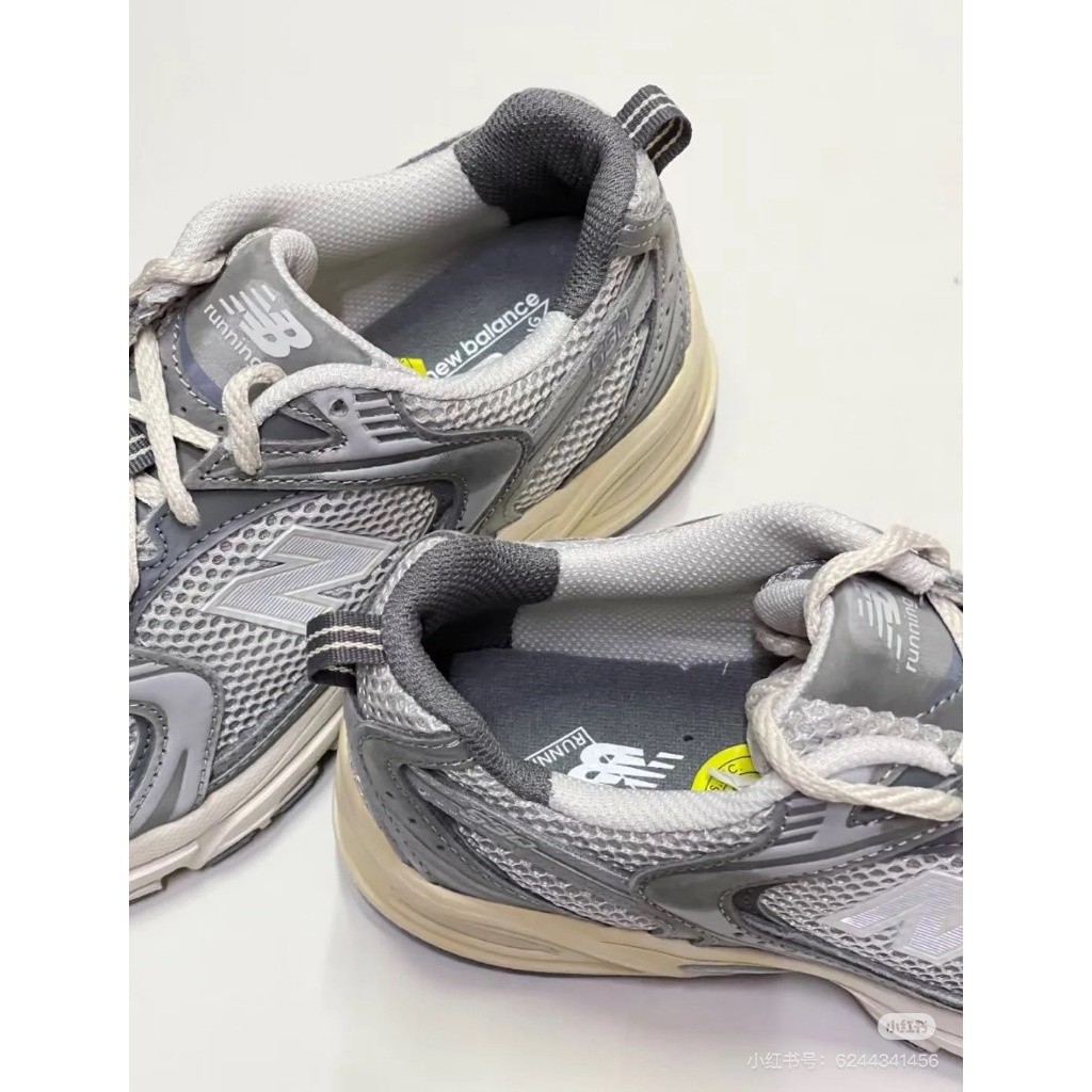UA Korean Style Casual Shoes 530 TG Grey Rubber Shoes For Men | Shopee ...