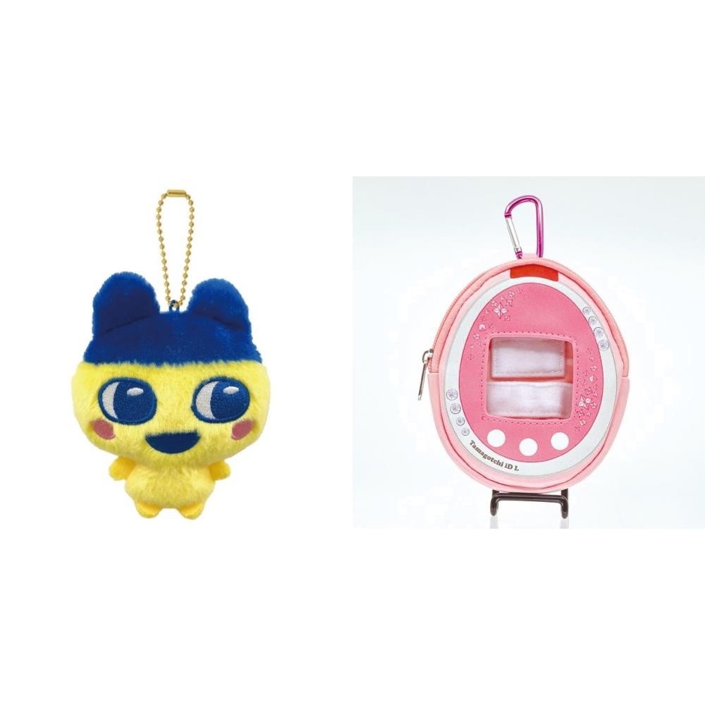 Tamagotchi Mametchi Chibi stuffed mascot ,yellow,pink | Shopee Philippines