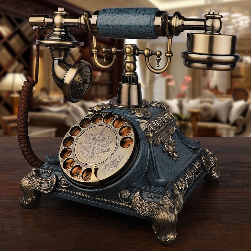 European Antique Telephone Home Retro Office Landline Old-fashioned ...