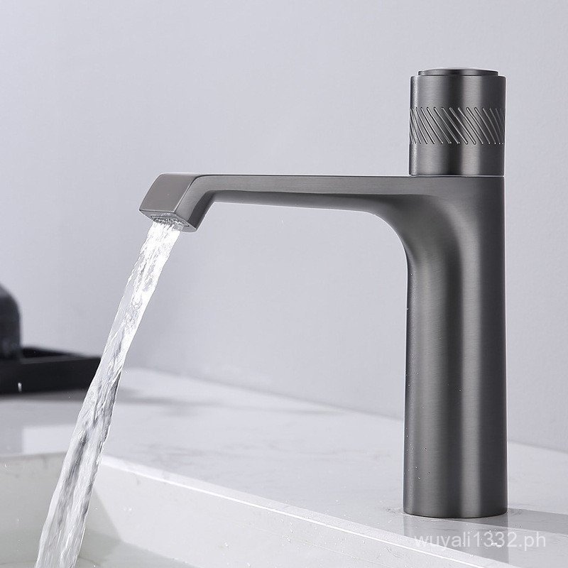 Bathroom Switch Button Rotating Adjustable Hot and Cold Faucet Bathroom ...