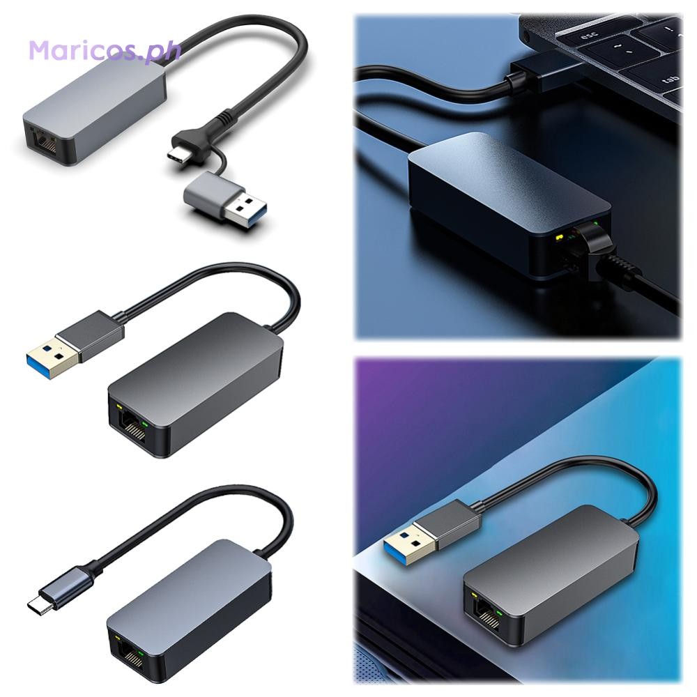 2500Mbps Type-C Ethernet To RJ45 2.5G Adapter Lan Network Hub for ...