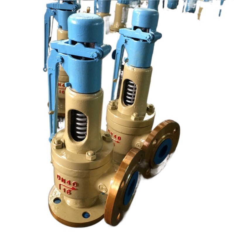A48Y-16C-DN40/DN65/80 spring full lift safety valve flange boiler steam carbon steel safety ...