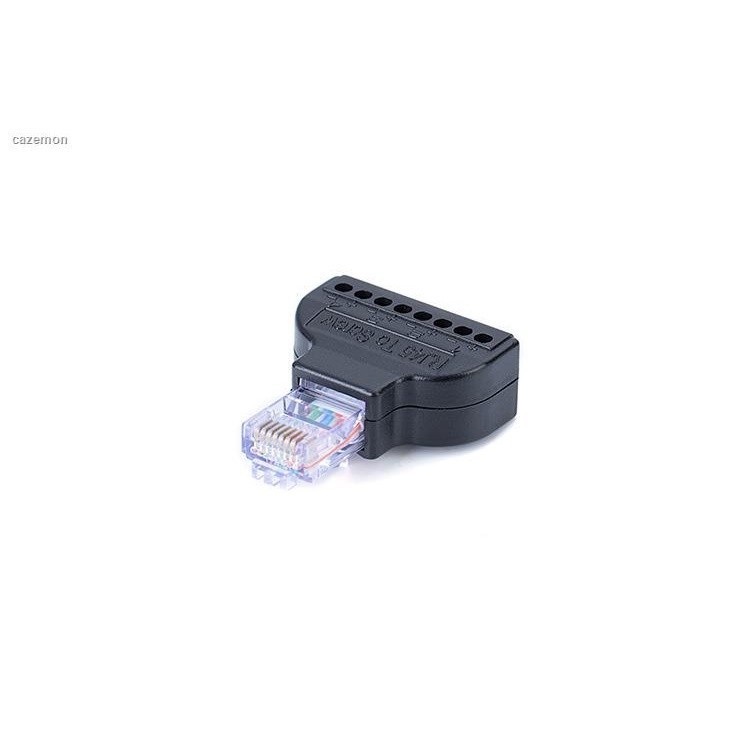 RJ45 male crystal network head network cable connector terminal screw ...