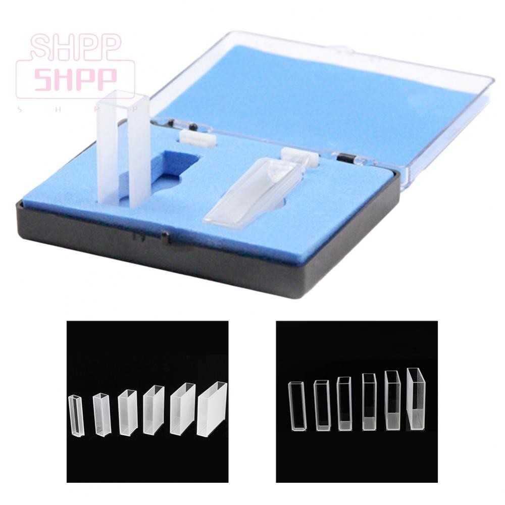 Quartz Cuvettes (Set of 2) Designed for Diverse Wavelength Range in ...