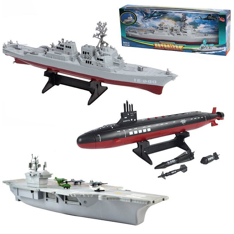 Destroyer Model Submarine Aircraft Carrier Aircraft Carrier with ...