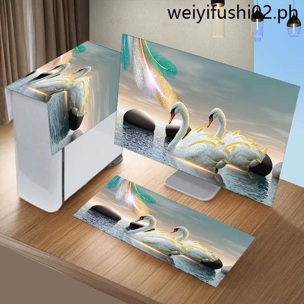 Desktop Computer Cover Dust Cover Household Laptop Dust Cover Computer ...
