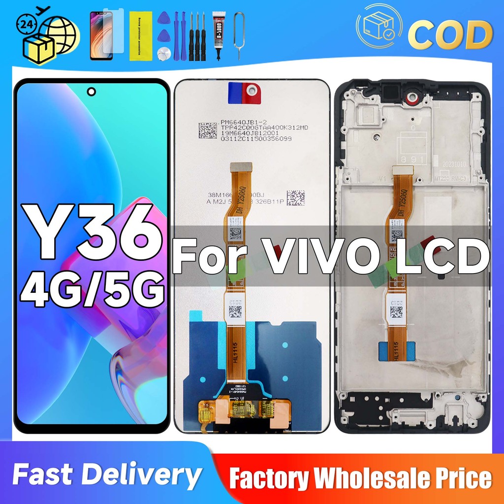 OEM LCD For Vivo Y36 4G/Y36 5G V2247 V2248 LCD Display Touch Screen ...