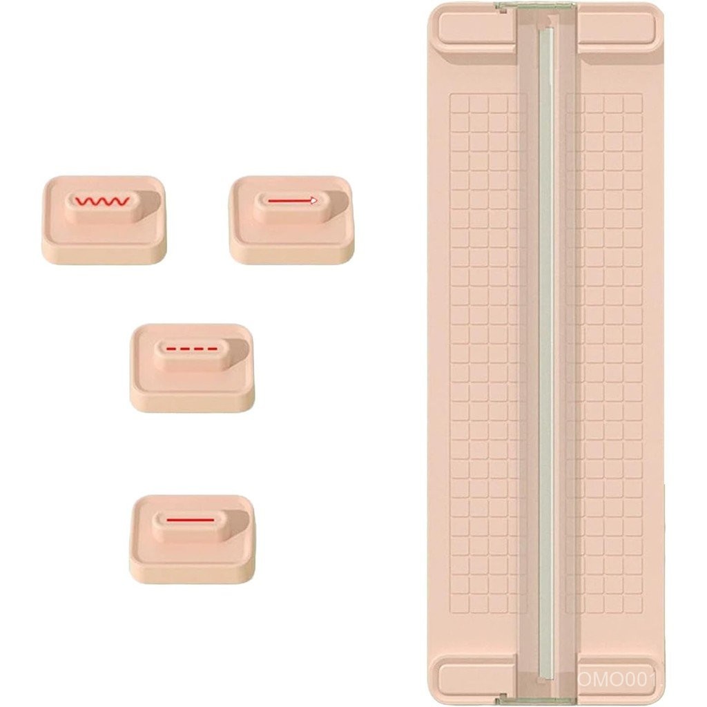 4-in-1 Bidirectional Paper Cutter,Paper Cutter Slider,Portable Craft ...