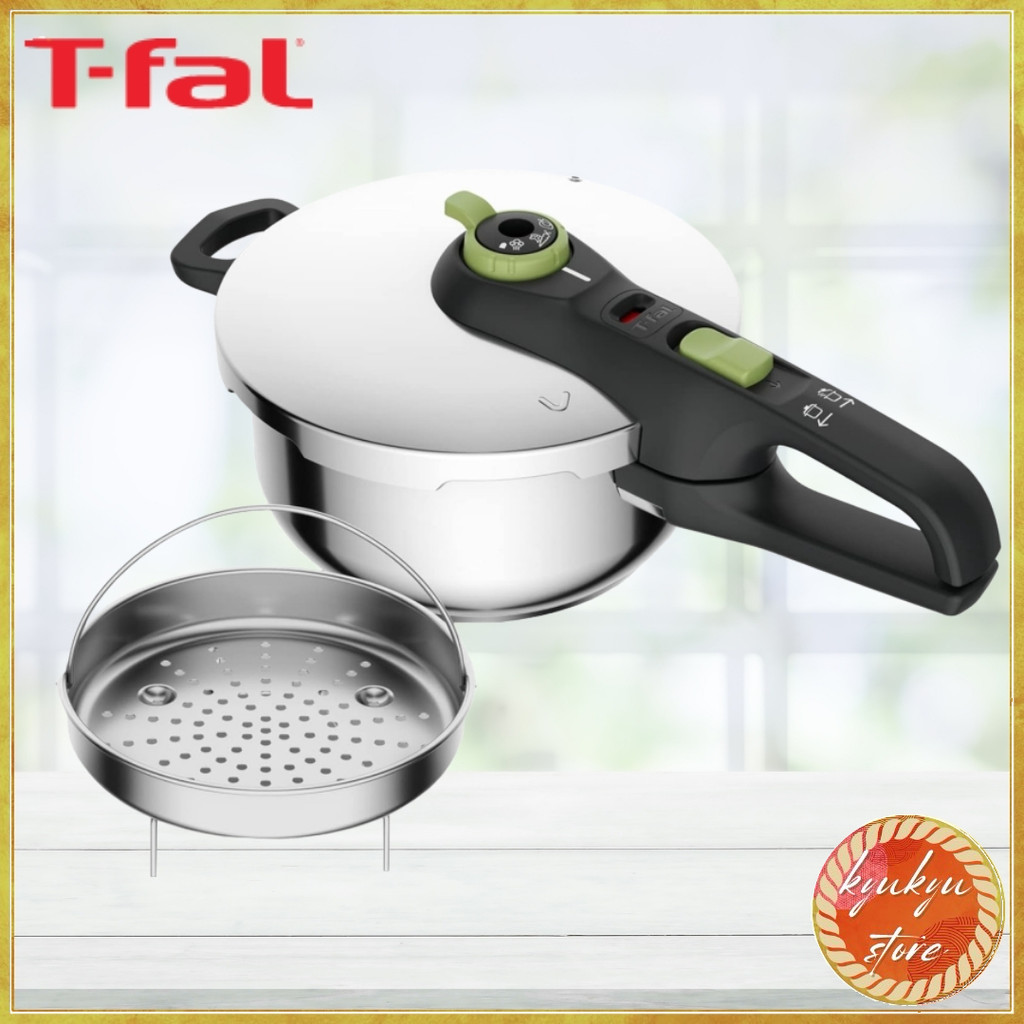 Tefal Secure Trendy 3.2L Induction Pressure Cooker for 1-3 People ...