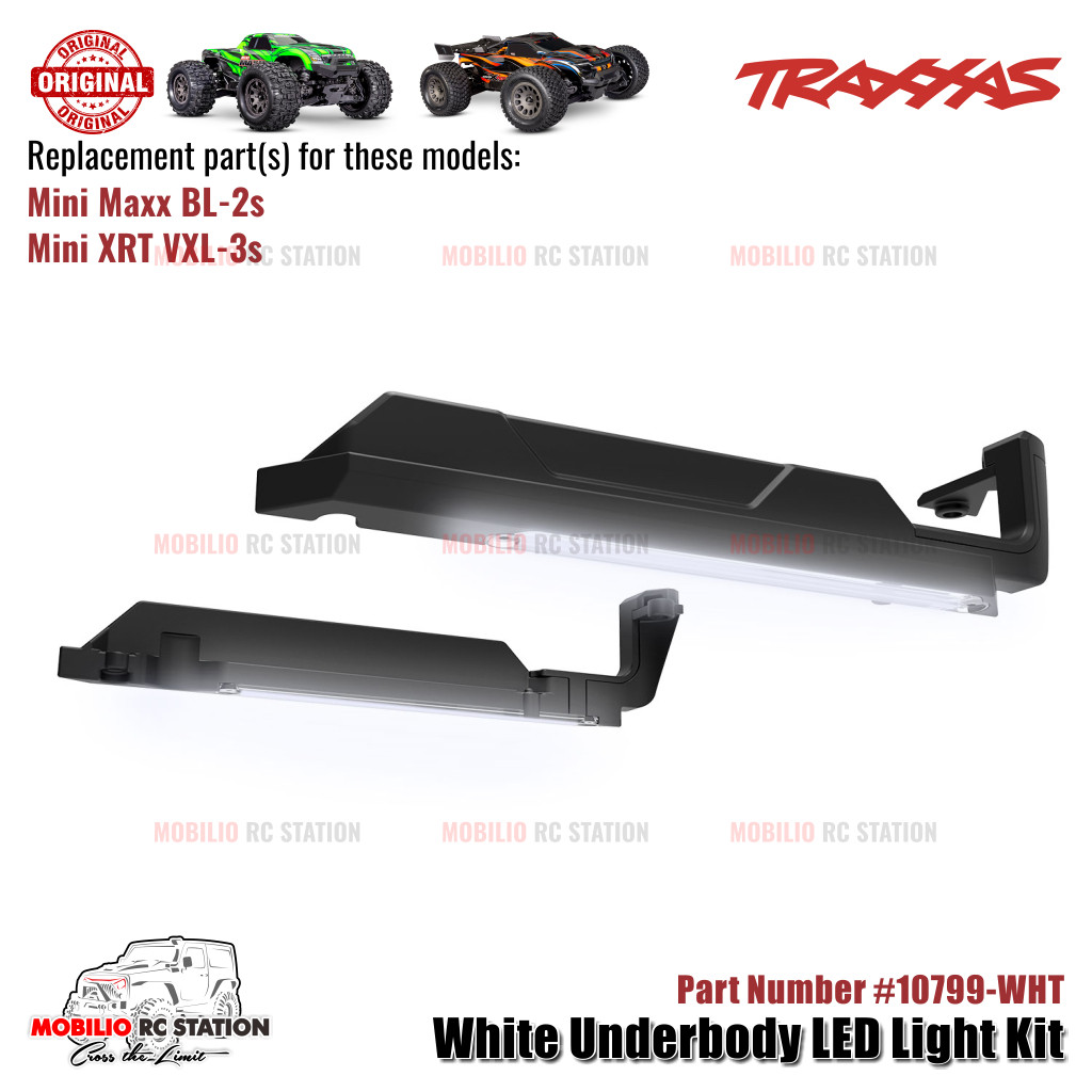 Traxxas Part 10799 Underbody LED Light Kit RC Mini Maxx BL-2S Mini XRT ...