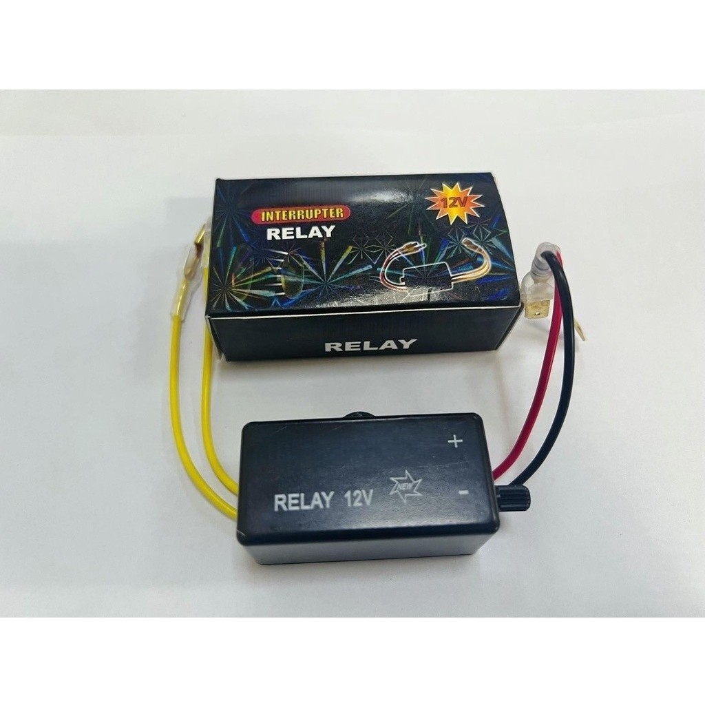 12V Universal Motorcycle Horn Relay - Adjustable Interruptor Relay ...