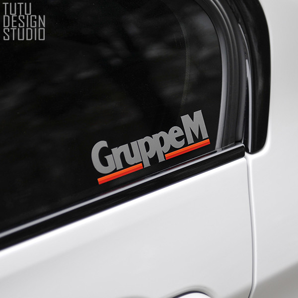 TUTU Picture Car Sticker New 3 Series F30F35 GRUP Air Intake Sticker ...