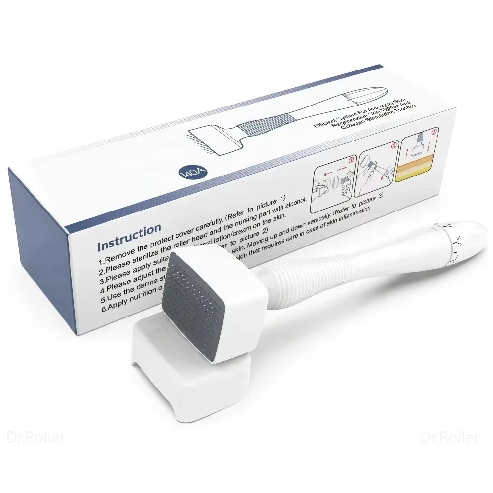 1PCS Professional Derma Stamp 140 Titanium Adjutable Microneedling ...