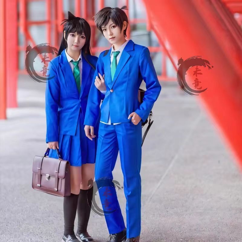 Detective Conan cos Maurilan Shinichi Kudo cosplay Campus School ...