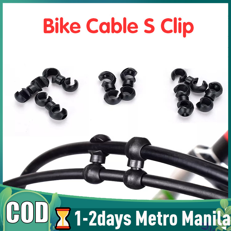 1 PC Bike Cable S Clip Shifter Brake Cable Organizer Mountain Road Bike ...
