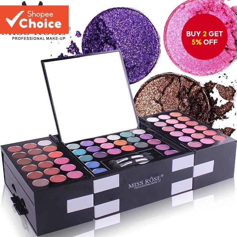 142 Colors Pearlescent Matte Eyeshadow Makeup Box Earth Color Color ...