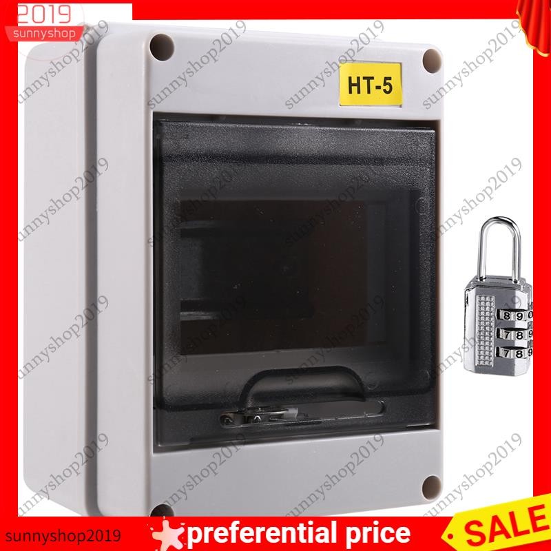 【Quality S2】HT Series Junction Box 5WAY PC IP65 Waterproof Distribution Box Outdoor Plastic ...