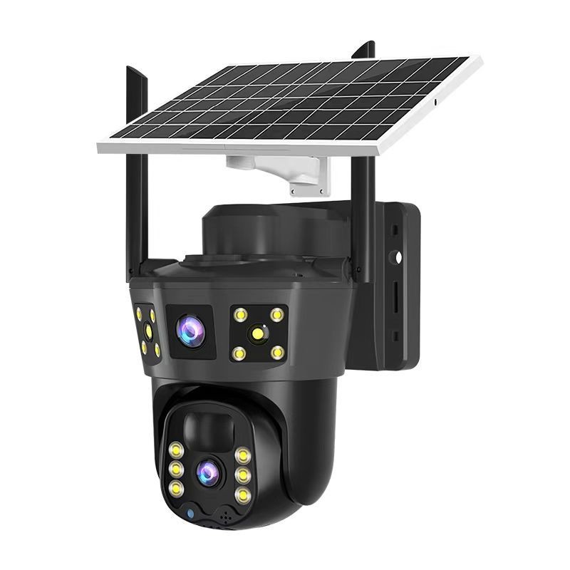2025 New Listing V360 CCTV Solar Camera 4G sim card 8Mp 4K Outdoor Wifi ...