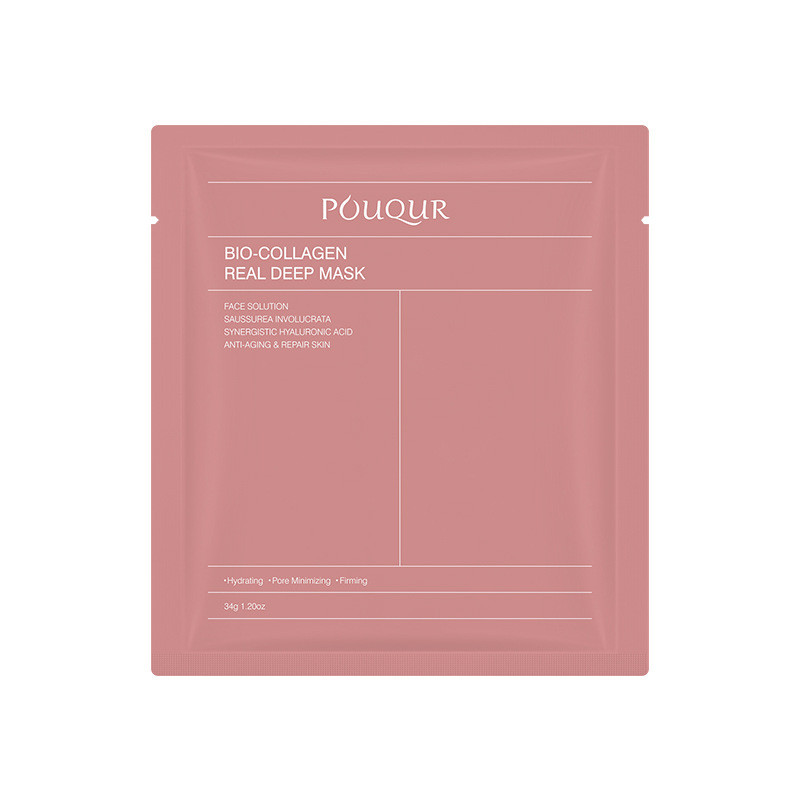 Collagen mask White Translucent Crystal Patch face Split sheet mask ...