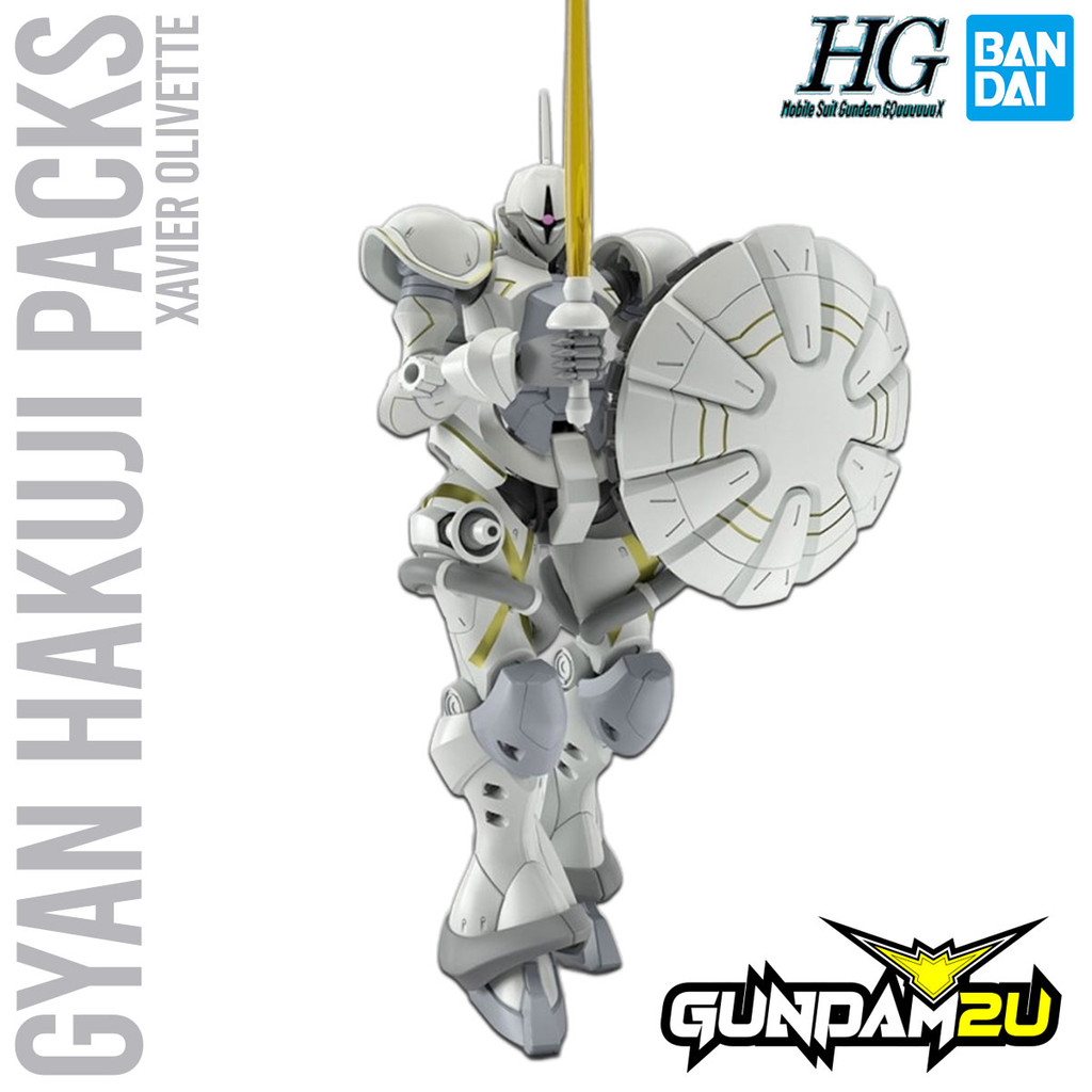 BANDAI HG 1/144 Xavier's Gyan Hakuji Pack (GQ) - Plastic Model Kit High ...