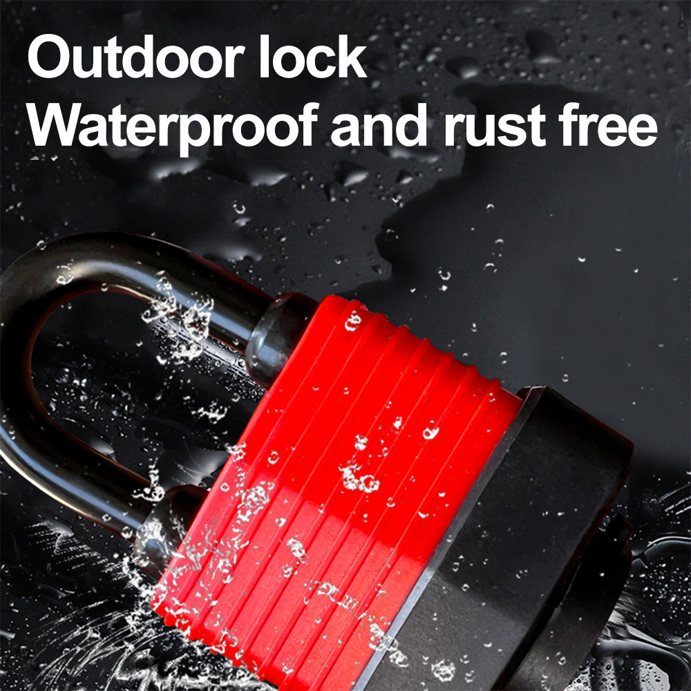 Heavy-duty Waterproof Padlock Shell Lock Rustproof Outdoor Truck Anti ...